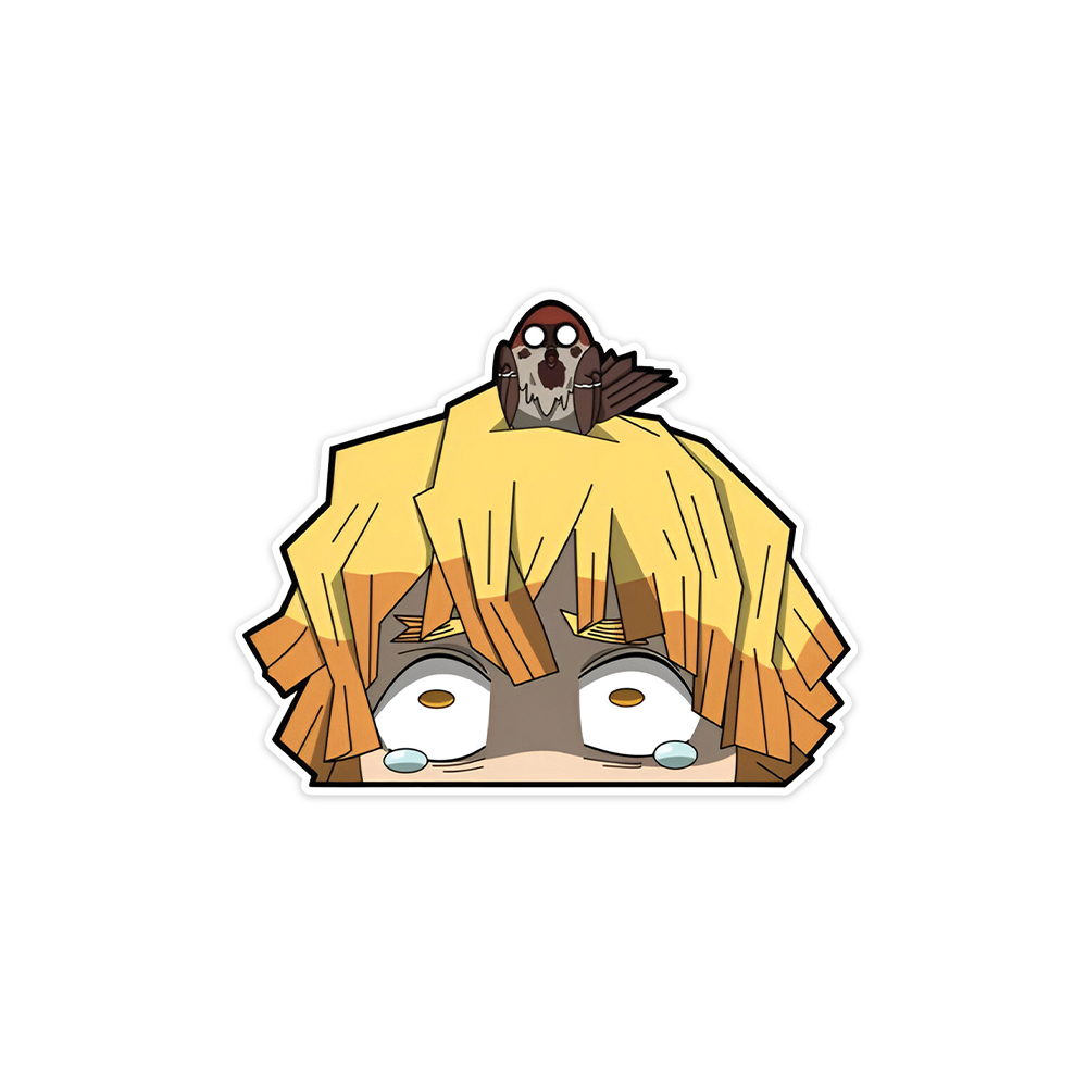 Crying Zenitsu Anime sticker – Fantastick