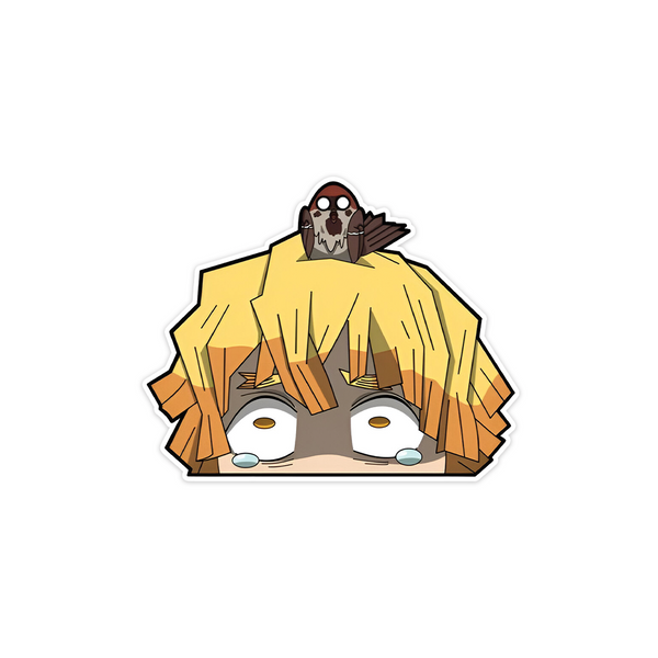 Crying Zenitsu Anime sticker – Fantastick