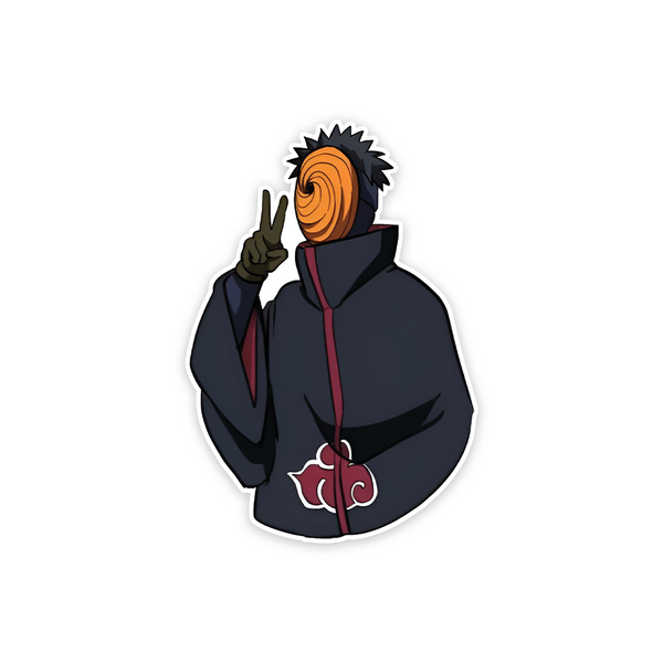 Tobi Naruto anime sticker – Fantastick