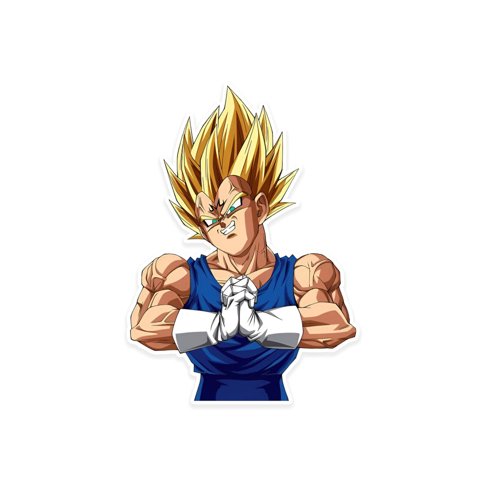 Buy Vegeta Anime Sticker Online in India | Fantastick