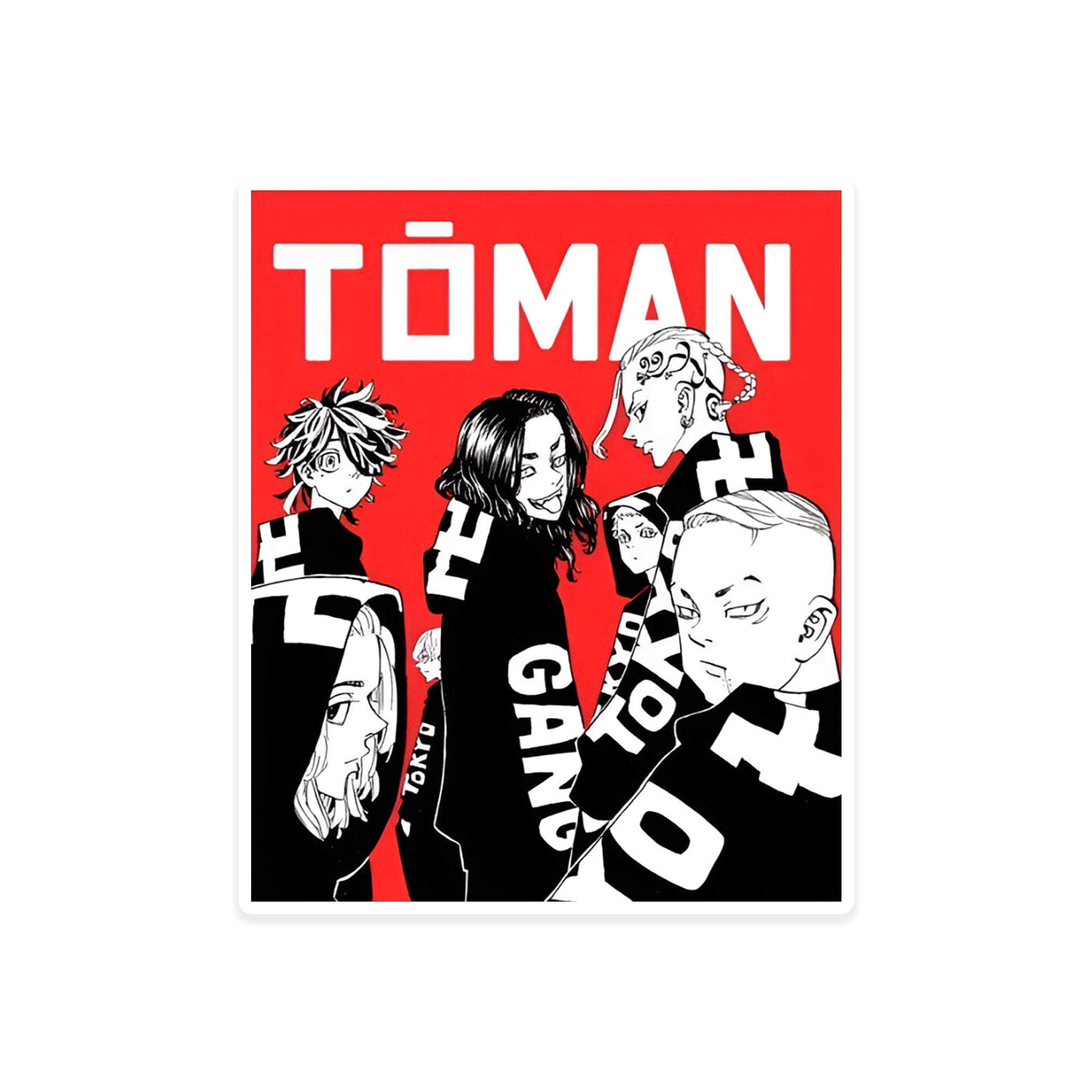 Toman tokyorevenger anime sticker – Fantastick