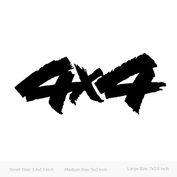 4x4 Car decal Sticker – Fantastick