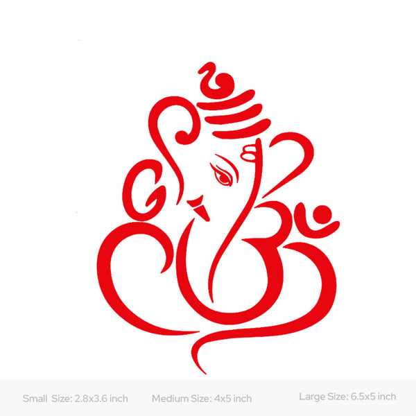 Ganesh Ji Car Decal Sticker – Fantastick