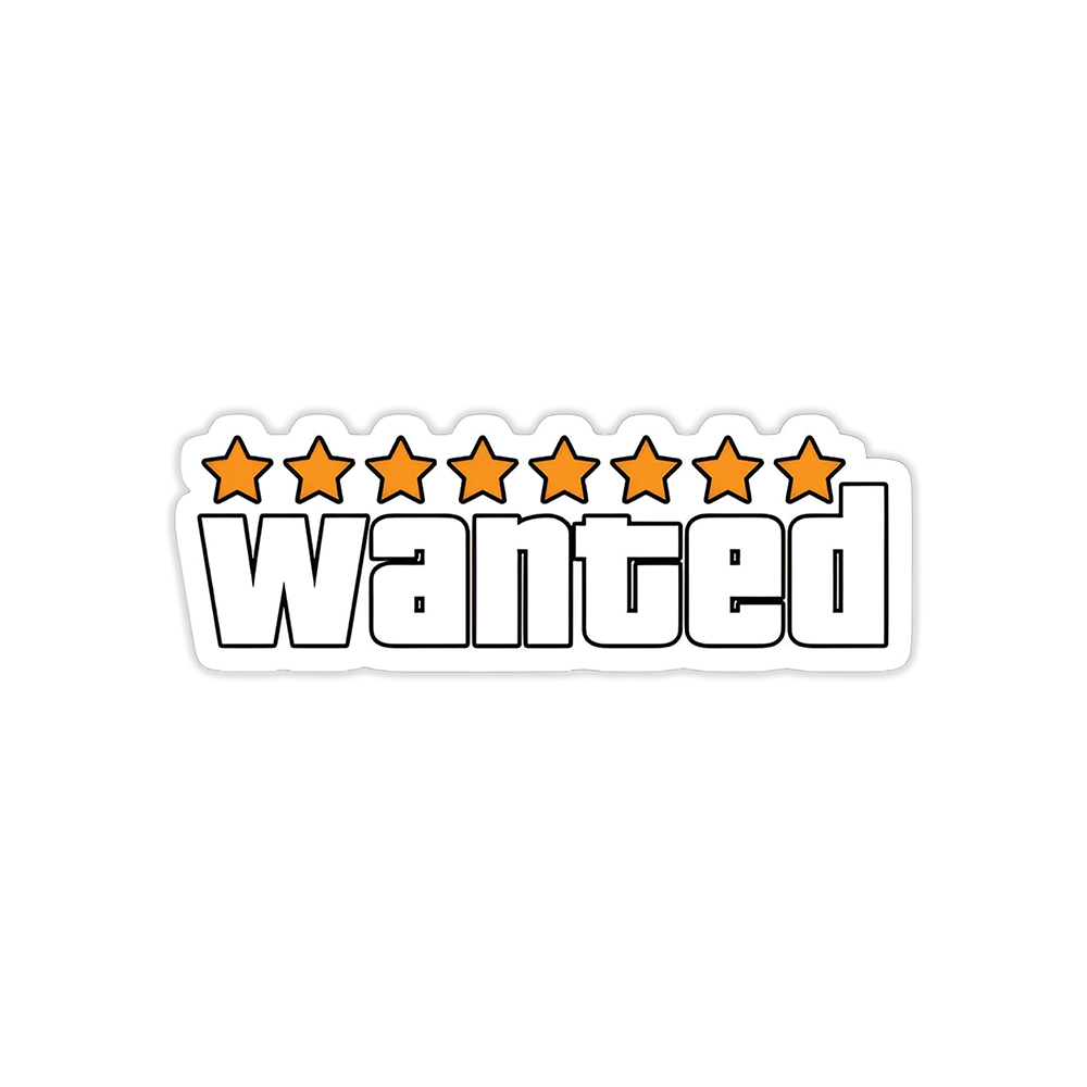 Wanted Car Sticker – Fantastick