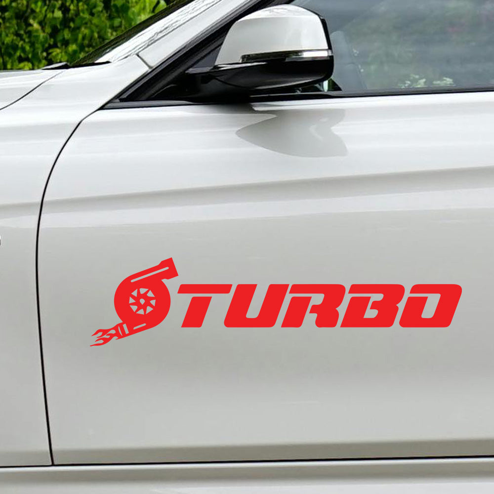 Turbo car decal – Fantastick