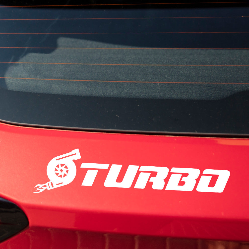 Turbo car decal – Fantastick
