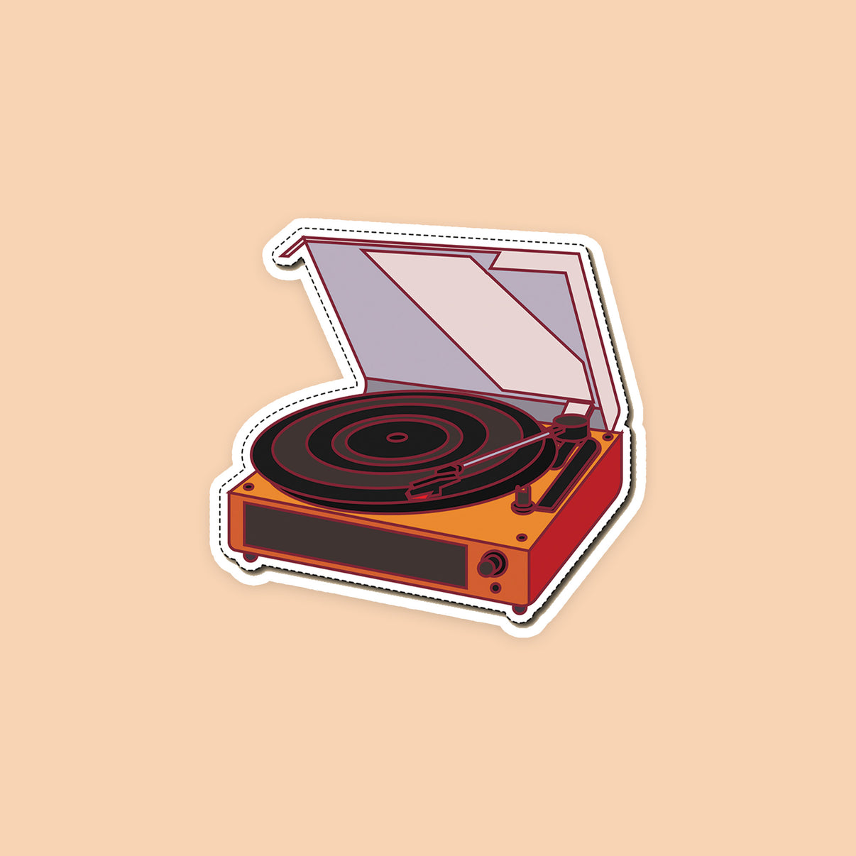 Retro Music Player Sticker – Fantastick