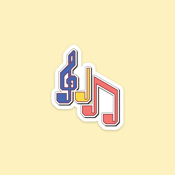 Musical Symbols Sticker – Fantastick