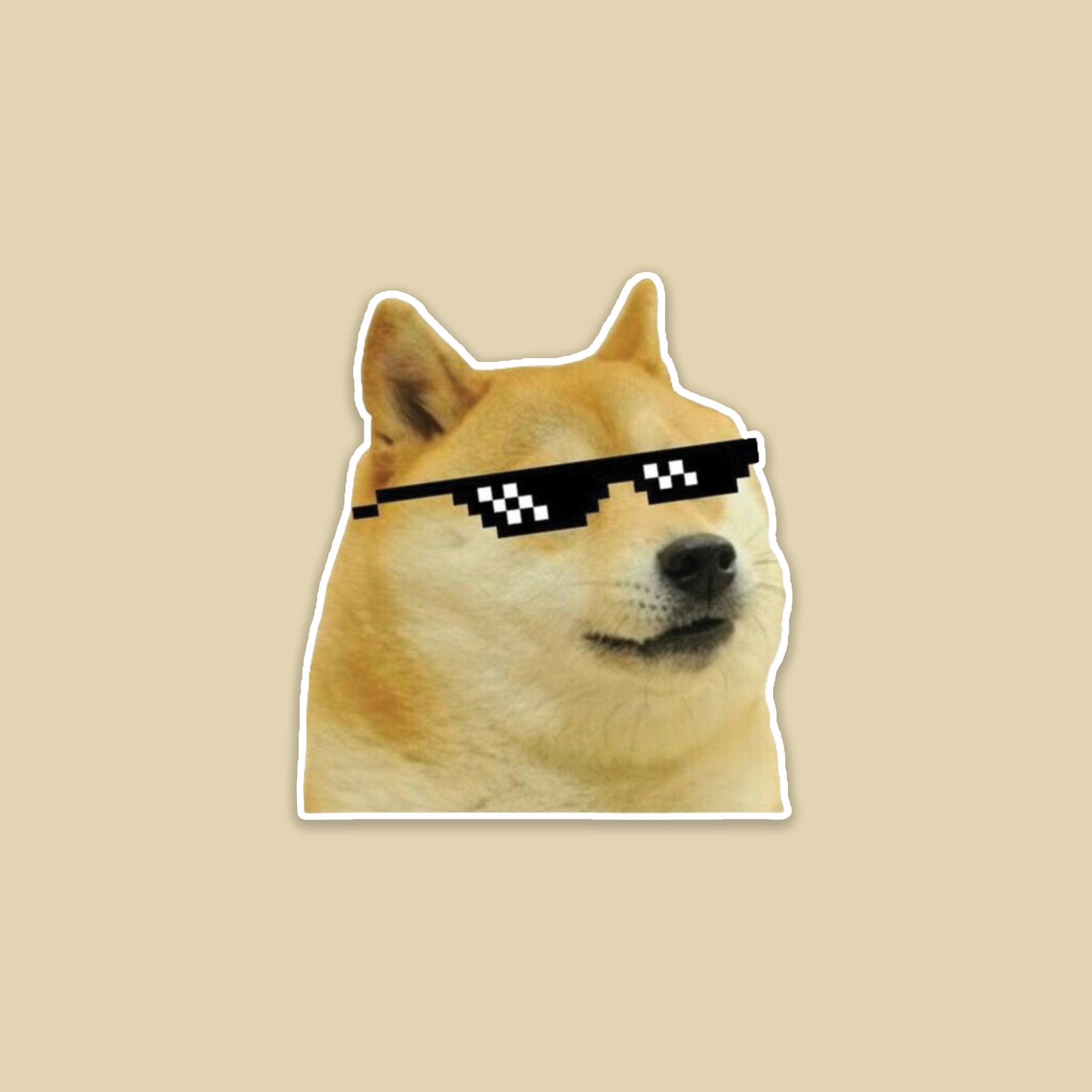 Savage Doge Meme Sticker – Fantastick