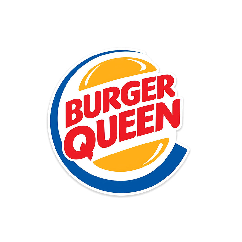 Burger queen meme sticker – Fantastick