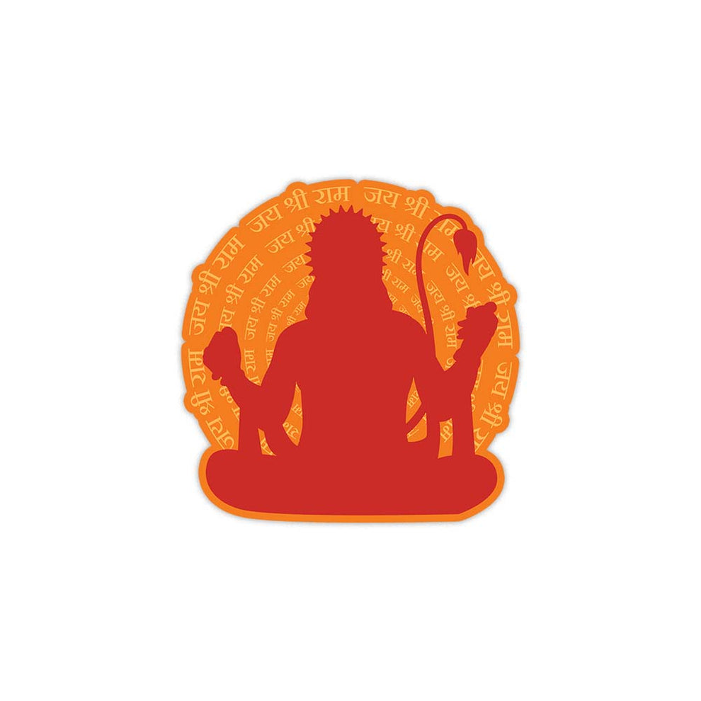 Calm Hanuman Ji sticker – Fantastick