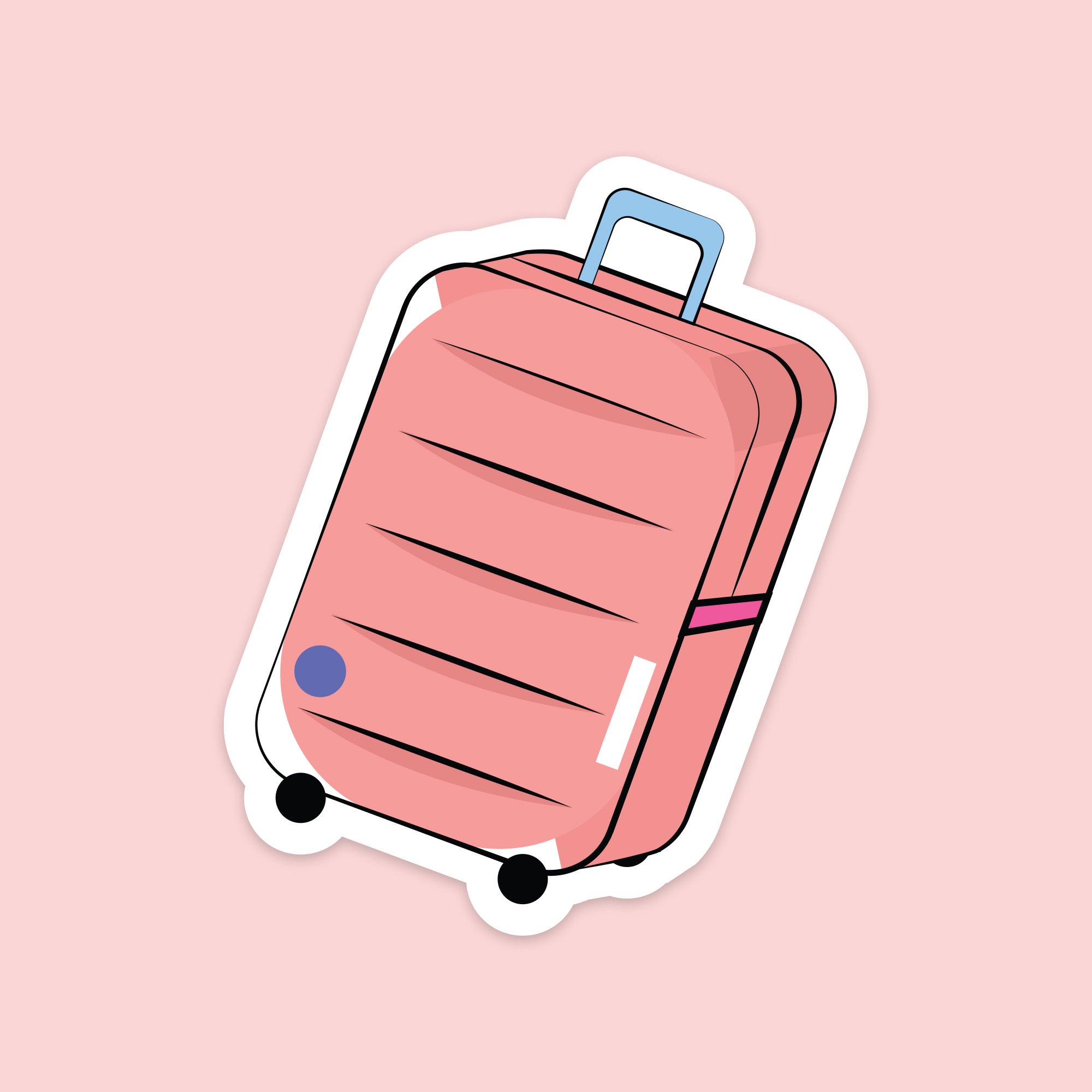 Travel Suitcase Sticker – Fantastick