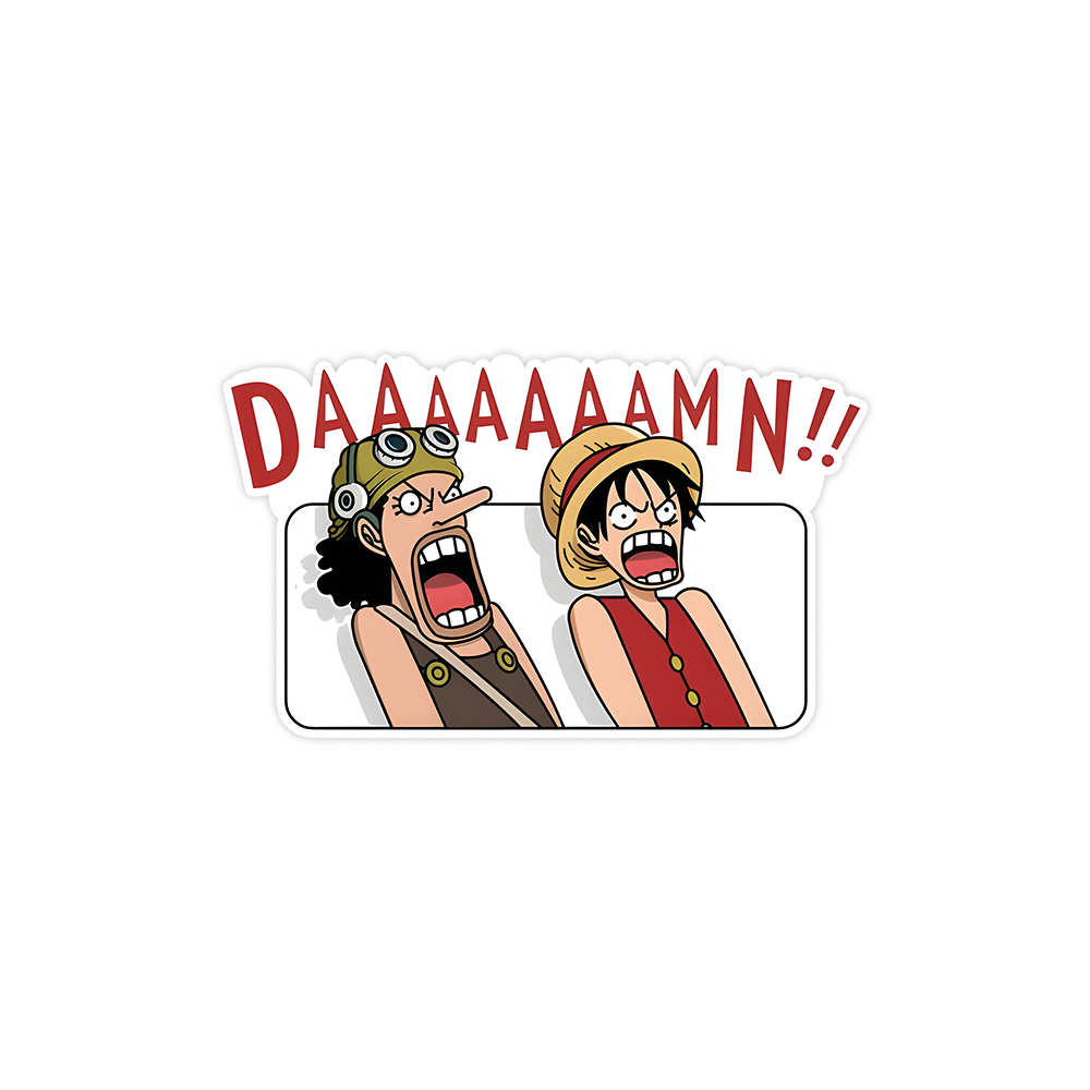 Damn Anime Sticker – Fantastick