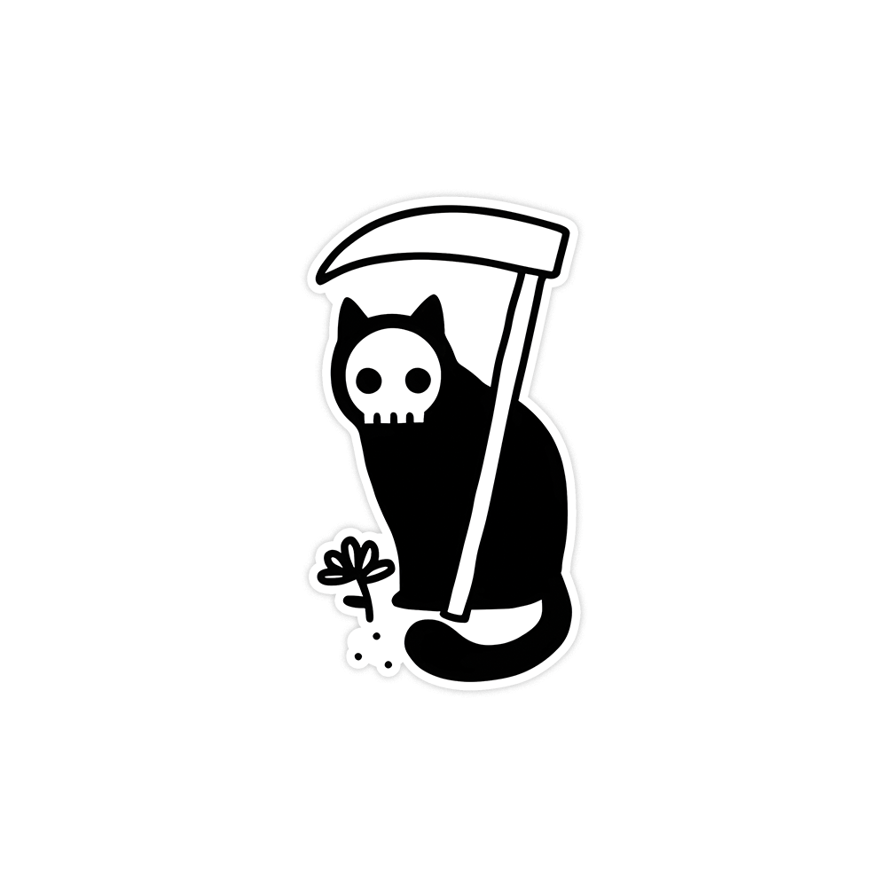 Cat Reaper Sticker – Fantastick