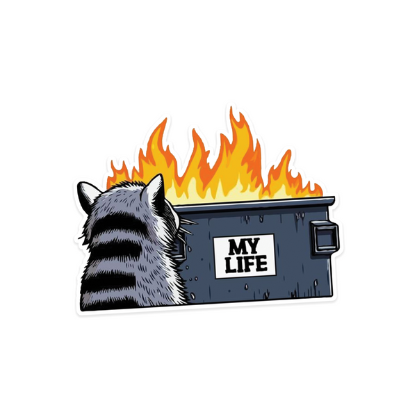 My life meme sticker – Fantastick