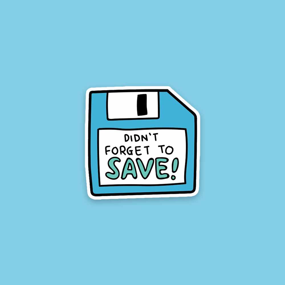 Ctrl+S Sticker – Fantastick