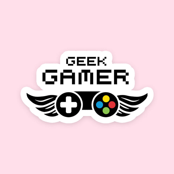 Geek Gamer Sticker – Fantastick