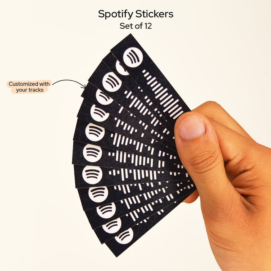 Personal Playlist: Fantastick's Custom Gifts: Spotify Stickers