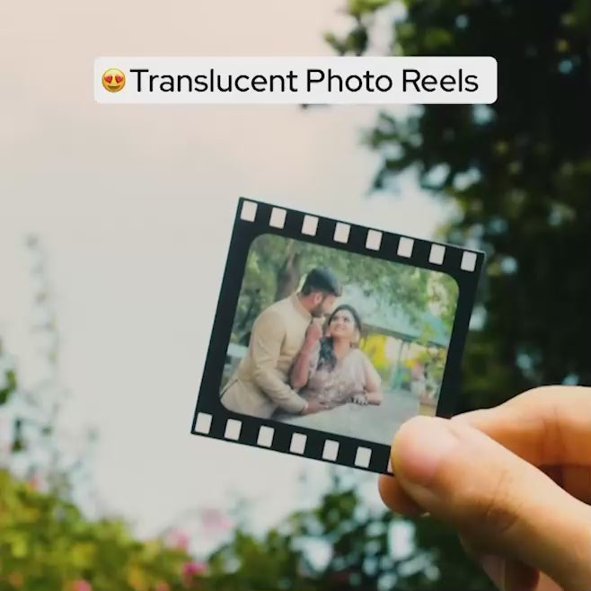 Translucent Photo Reels: Clear Memories - Fantastick Custom Gifts