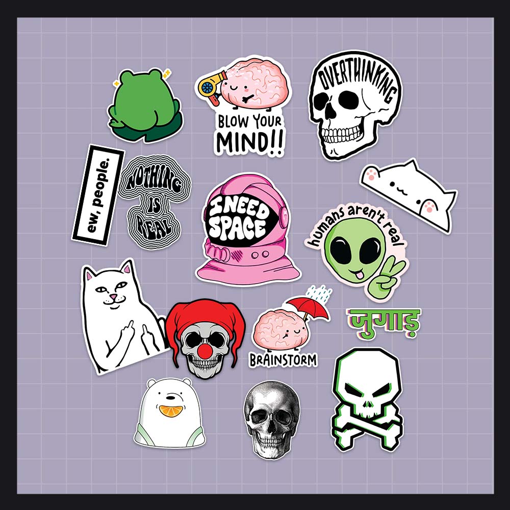 Rebel Rhythms Stickers Bundle – Fantastick