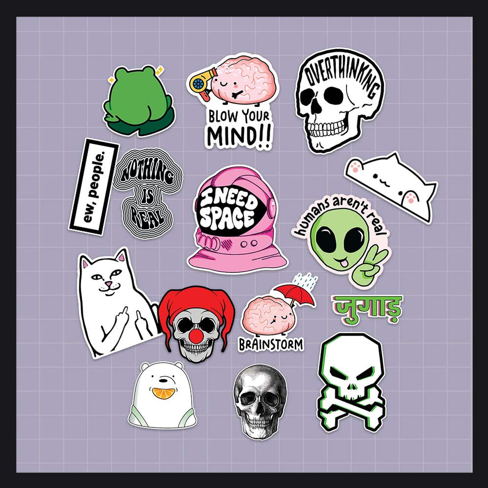 Rebel Rhythms Stickers Bundle – Fantastick