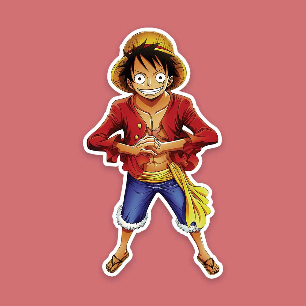 monkey D. Luffy Sticker – Fantastick