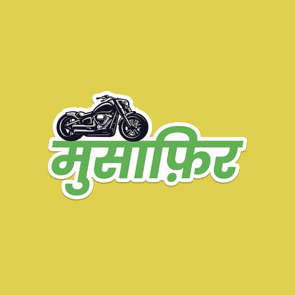 Musafir Biker Sticker – Fantastick