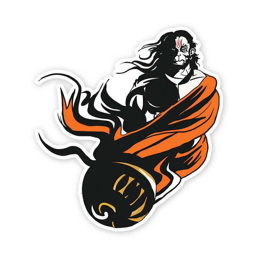 Buy Hanuman Sticker Online India For Bike,Car, Mobile And Many More ...