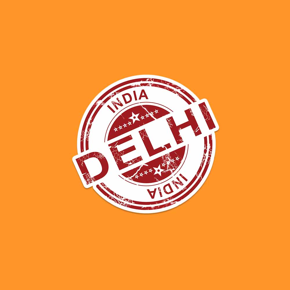 Discovering Delhi Sticker – Fantastick